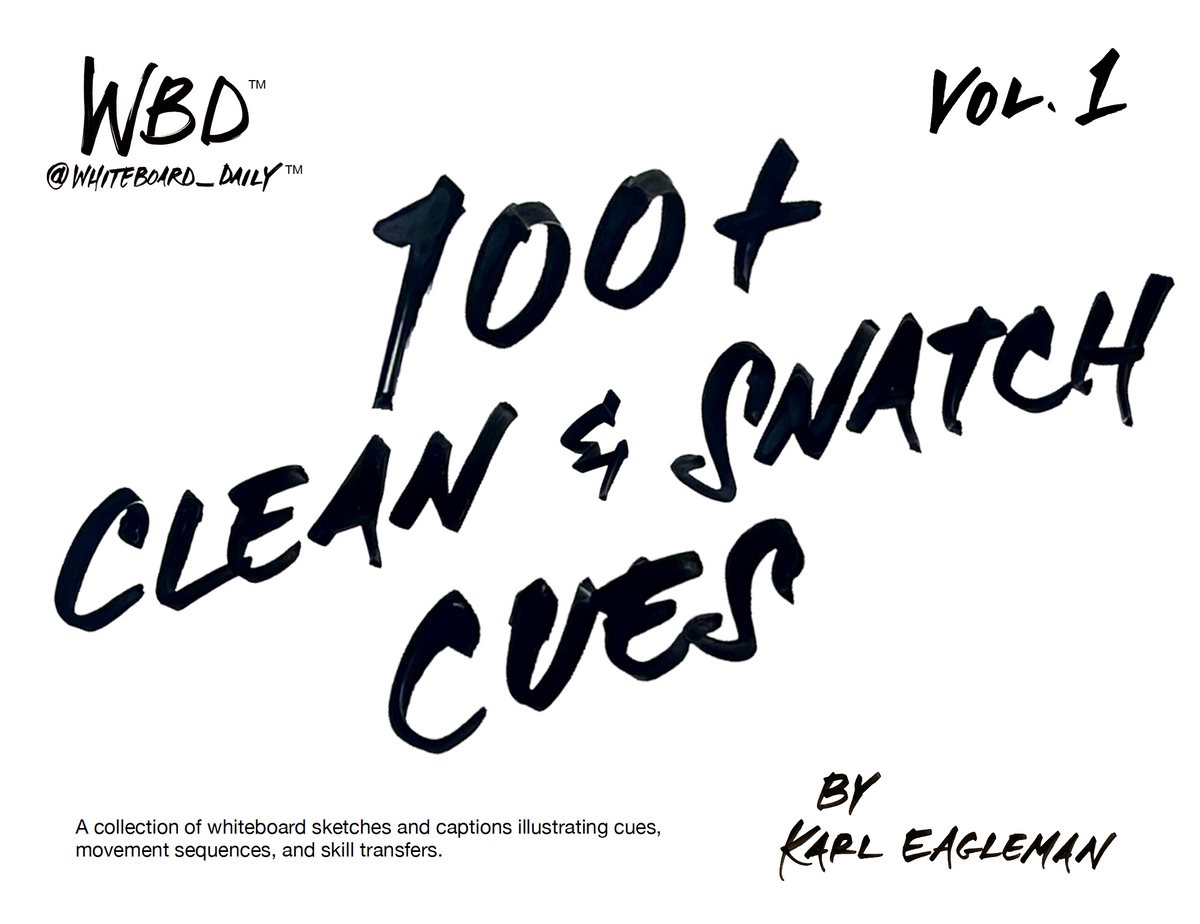 eBook: 100+ Clean & Snatch Cues - Volume 1 – Whiteboard Daily
